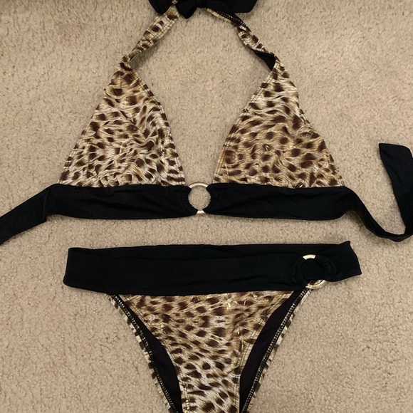 Guess | Swim | Guess Leopard Bikini Set | Poshmark